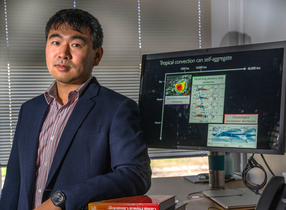 Da Yang, an assistant professor in atmospheric science and a 2019 ...
